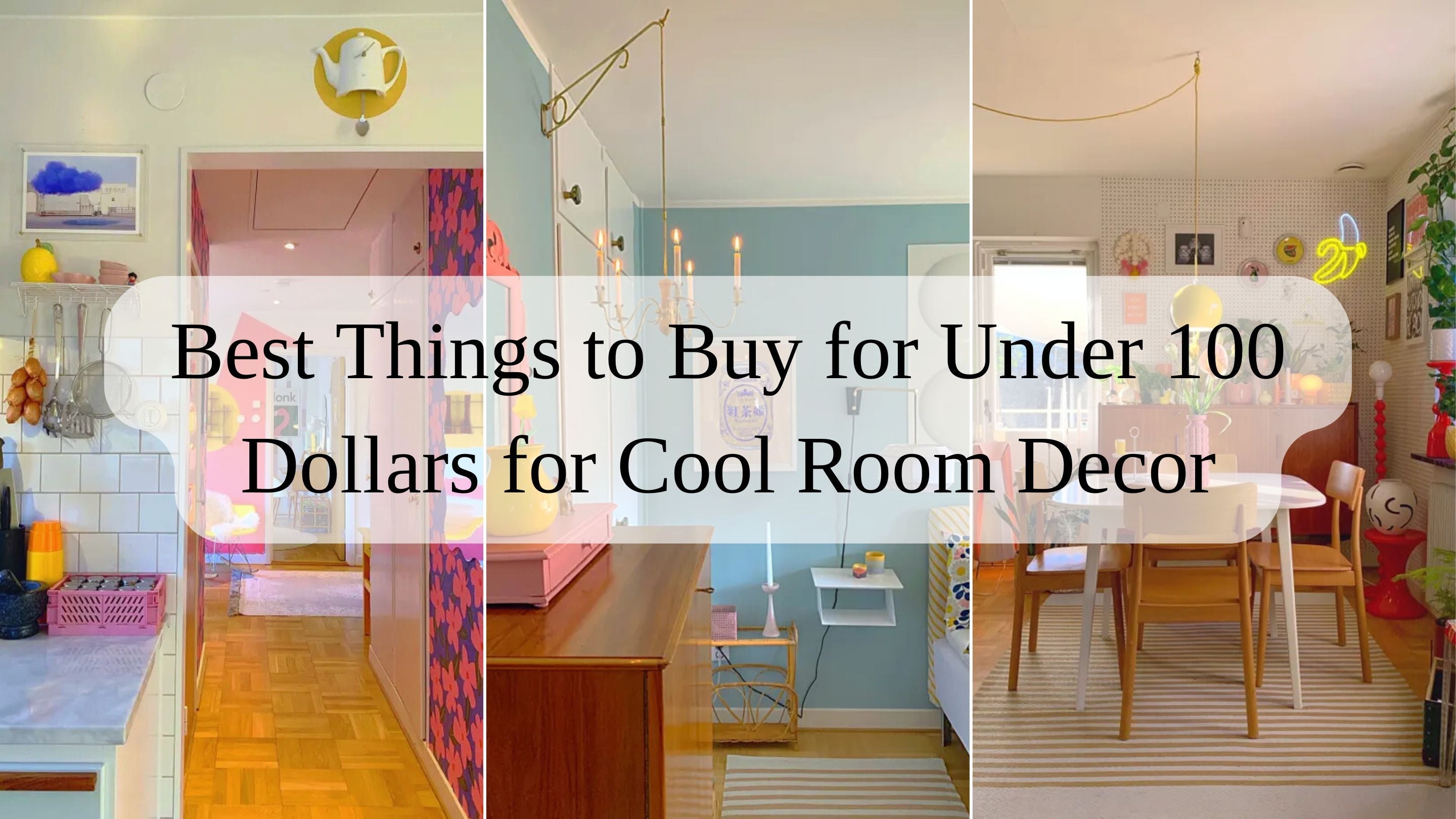 Best Things to Buy for Under 100 Dollars for Cool Room Decor – The Feelz